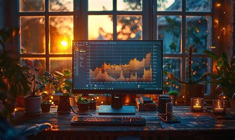 Analyzing Economic Growth Premium Ai Generated Image