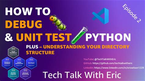 🐍 python project directory structures and unit test 🧪 youtube