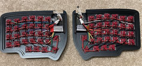 Built A Wireless Handwired Lily58 Using Nicenanos R Ergomechkeyboards