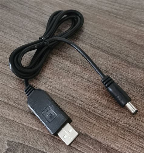 USB To DC Cable V Step Up Converter Cable Computers Tech Parts Accessories Cables