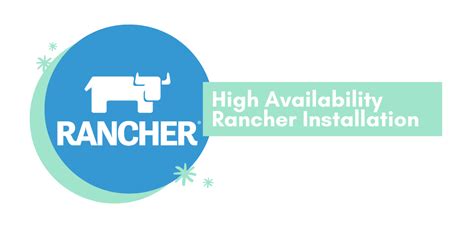 High Availability Ha Rancher Installation With Docker