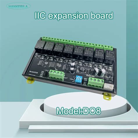 I2c Extension Relay Board Do8 Efficient Solution For Expanding The Gpio