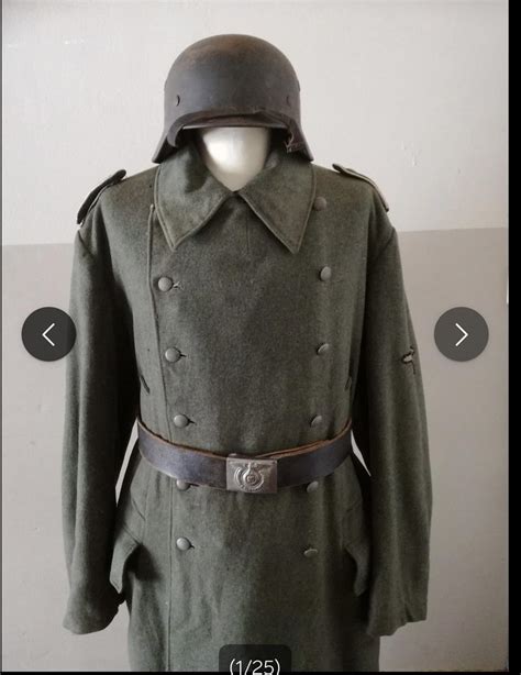 Waffen Ss Trench Coat Waffen Ss Officer 1943 Andrea S5 F19