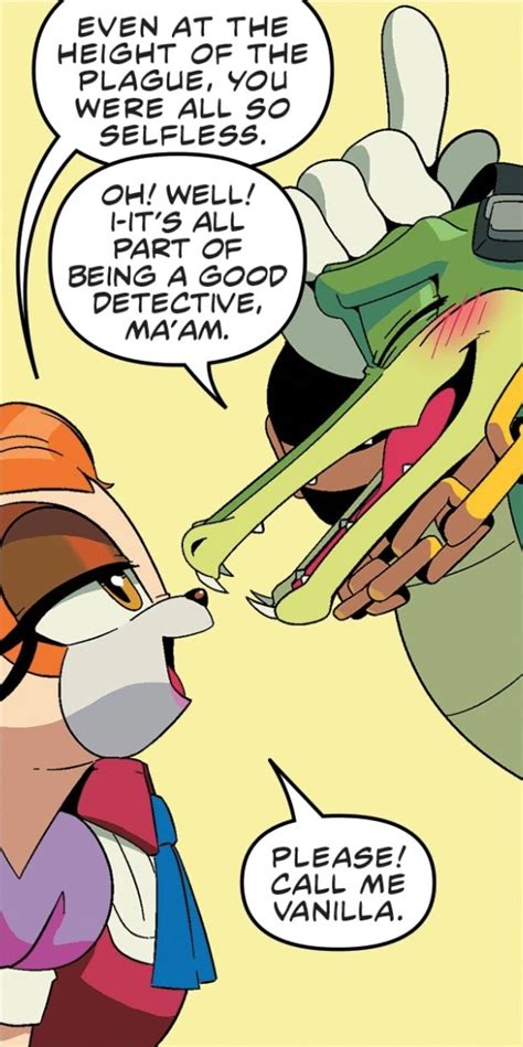 Vector The Crocodile And Vanilla The Rabbit