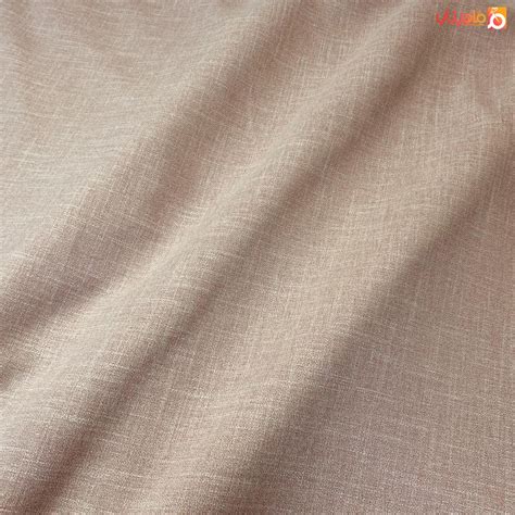 قماش كتان ام ار بيج ساده ماهيتابكوم
