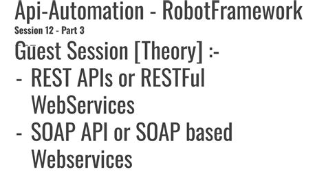 Session 12 Part 3 Youtube