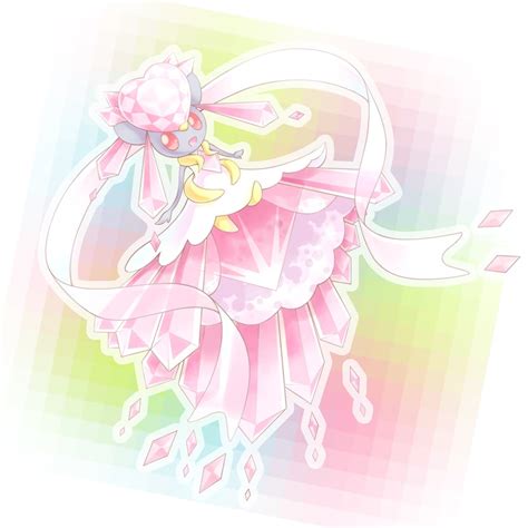 Diancie And Mega Diancie Pokemon Drawn By Putto Danbooru
