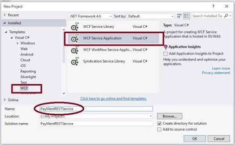 Creating WCF REST Service