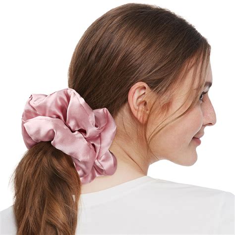 Lilysilk Large Silk Scrunchies For Hair Sleeping Big Silk