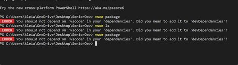 Typescript Trying To Publish A Vs Code Extension Stack Overflow