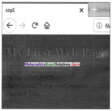 Th Information Technology Practicals Skill Set Exercise Web Designing HTML Practical