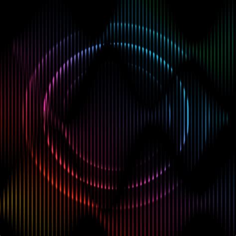 Premium Vector Simple Circle Lines Gradient Wave Background