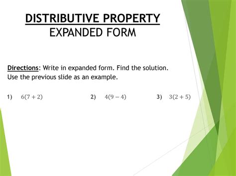 Using Distributive Property - ppt download