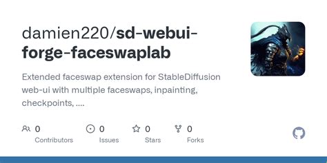 GitHub Damien Sd Webui Forge Faceswaplab Extended Faceswap Extension For StableDiffusion
