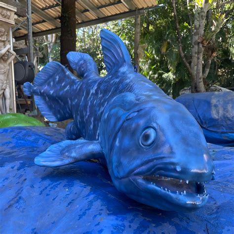 Prehistorische Vis Coelacanth