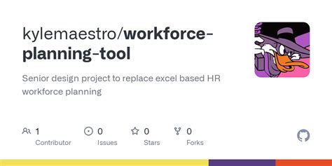 Github Kylemaestroworkforce Planning Tool Senior Design Project To Replace Excel Based Hr