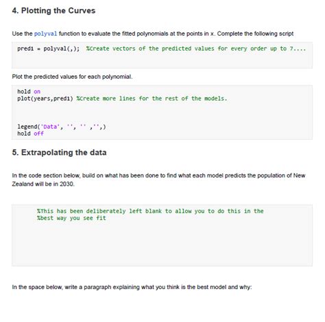 Solved Matlab LAB Could You Fill In All Of The Missing Chegg