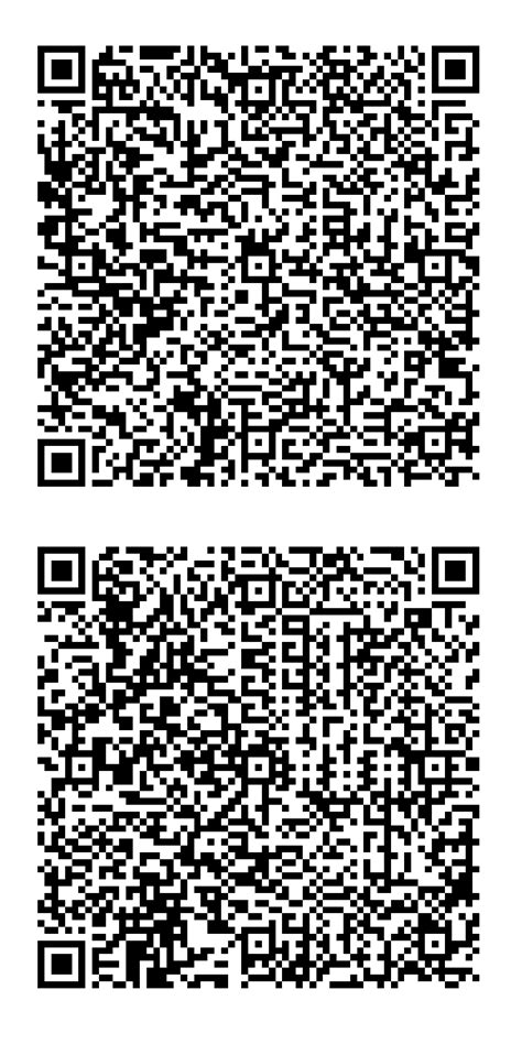 Qr Codes Containing The Positions Of The Feeds For The Optimized Array