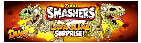 Zuru Smashers Lava Slime Surprise 4 Pack Small