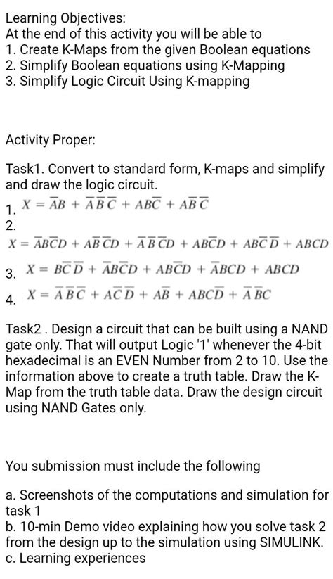 Solved Learning Objectives At The End Of This Activity You