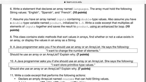 6 Write A Statement That Declares An