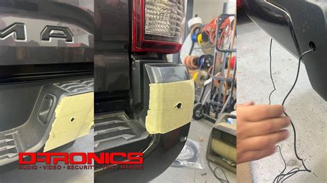 Tacoma Backup Sensor Installation