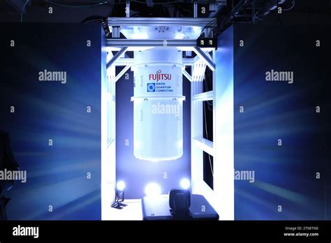 Wako Japan 5th Oct 2023 The Freezing Chamber Of The New Superconducting Quantum Computer Is