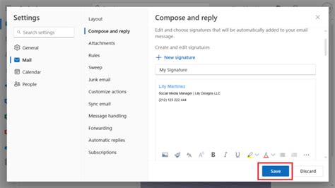 How To Create Signatures In Outlook