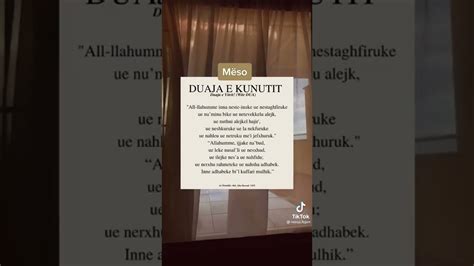 Duaja E Kunutit Youtube