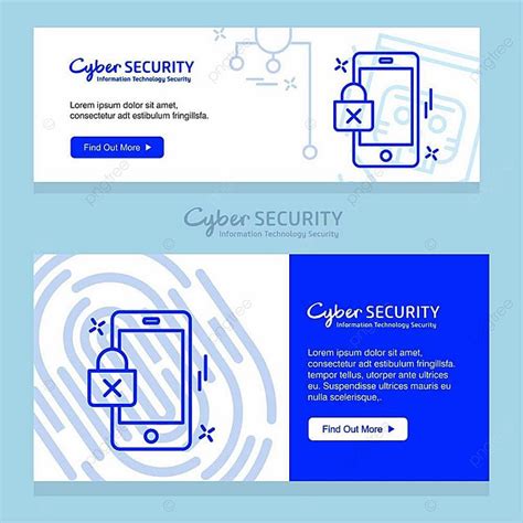 Cyber Security Design With Creative Design Vector Template Download On