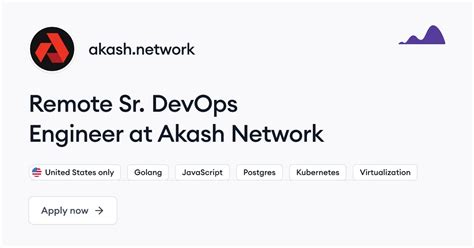 Himalayas On Linkedin Remote Sr Devops Engineer Job At Akash Network