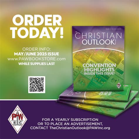 Pentecostal Order Your Copy Of The Mayjune Christian Outlook Or Secure A One Year