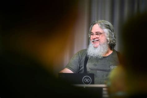 robert seacord on linkedin wearing my woven by toyota t shirt during