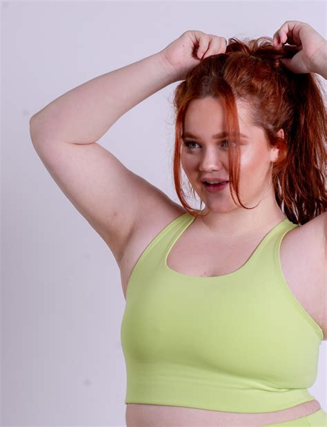 Sustainable Girlfriend Collective Paloma Bra Classic Key Lime
