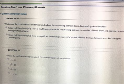 Solved Research Scenario 1 Use The Following Research