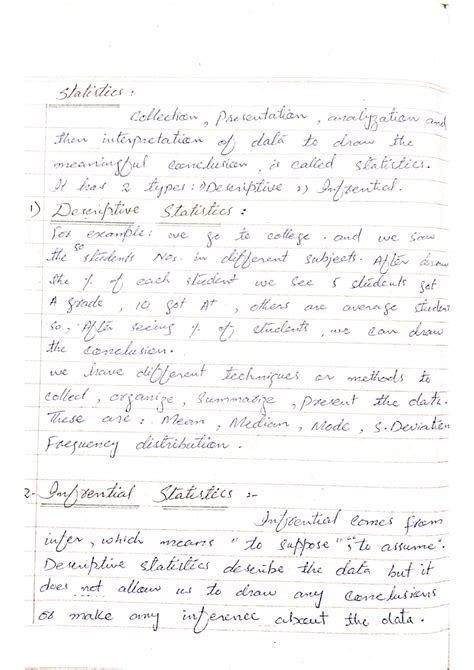 solution econometrics types of statistics descriptive statistics inferential statistics types