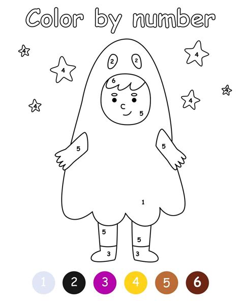 7 페이지 숫자 일러스트 숫자 색칠 공부 이미지 Freepik에서 무료 다운로드