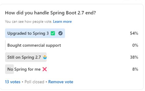 How Did You Handle Spring Boot 2 7 End UPGRADE BUY