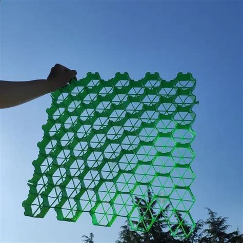 Factory Wholesale Hdpe Honeycomb Plastic Grass Paver Grid Driveway Mat