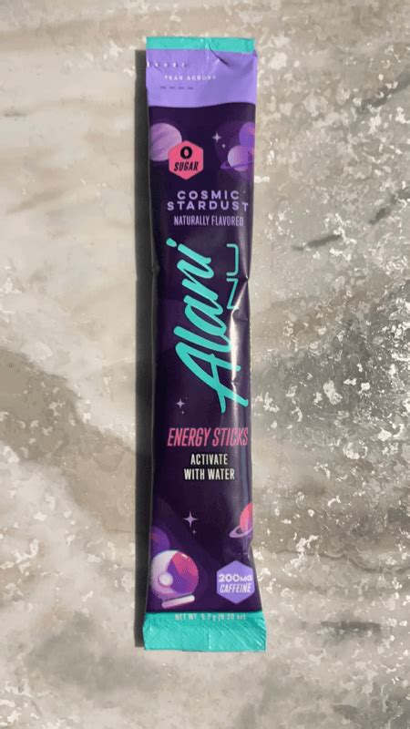 Alani Nu Cosmic Stardust Energy Drink Mix Fig App
