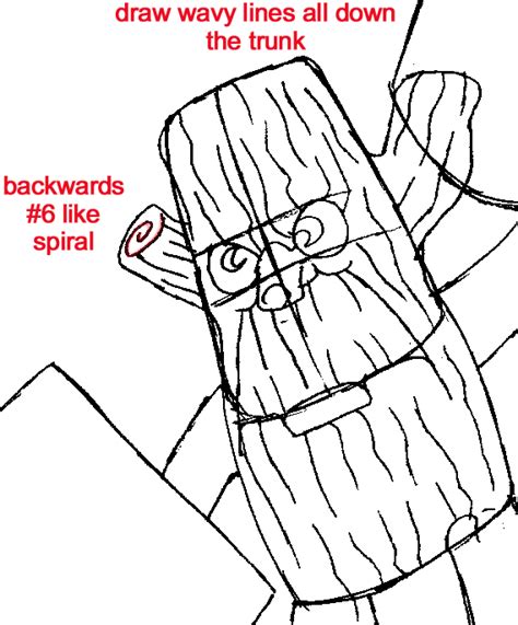 How To Draw Stump Smash From The Game Skylanders With Easy Step By Step Drawing Tutorial How