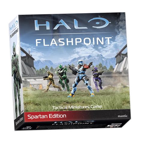 Halo Flashpoint Spartan Edition Skirmish Miniatures Game Mantic