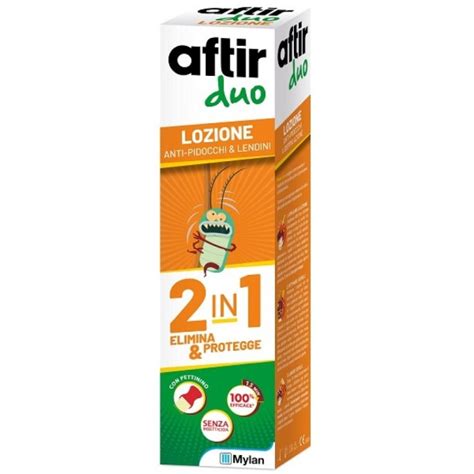 Aftir Duo Lozione Per Il Trattamento Dei Pidocchi 100ml Para Farmacia