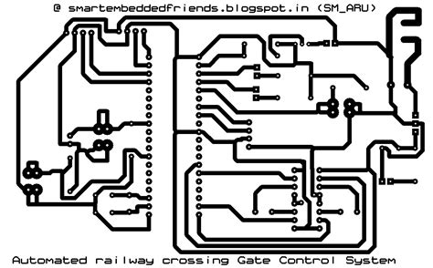 shri embedded projects smart automatic railway crossing gate control