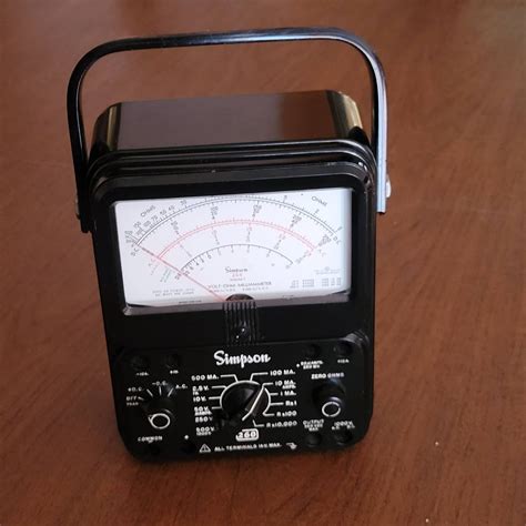 Simpson Analog Multimeter