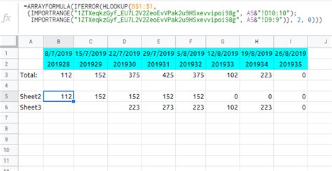 If Statement How To Importrange Row Data With Query Based On A