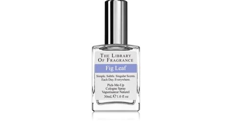 The Library Of Fragrance Fig Leaf Eau De Cologne Unisex Uk