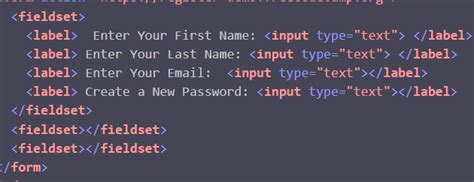 learn html forms by building a registration form step 16 html css