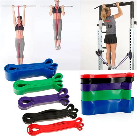 Resistance Pull Up Bands Latex Streching Band Loop Strap For Crossfit Gymnastics Fitness