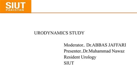 Cystometrogram Storage Phase Pptx